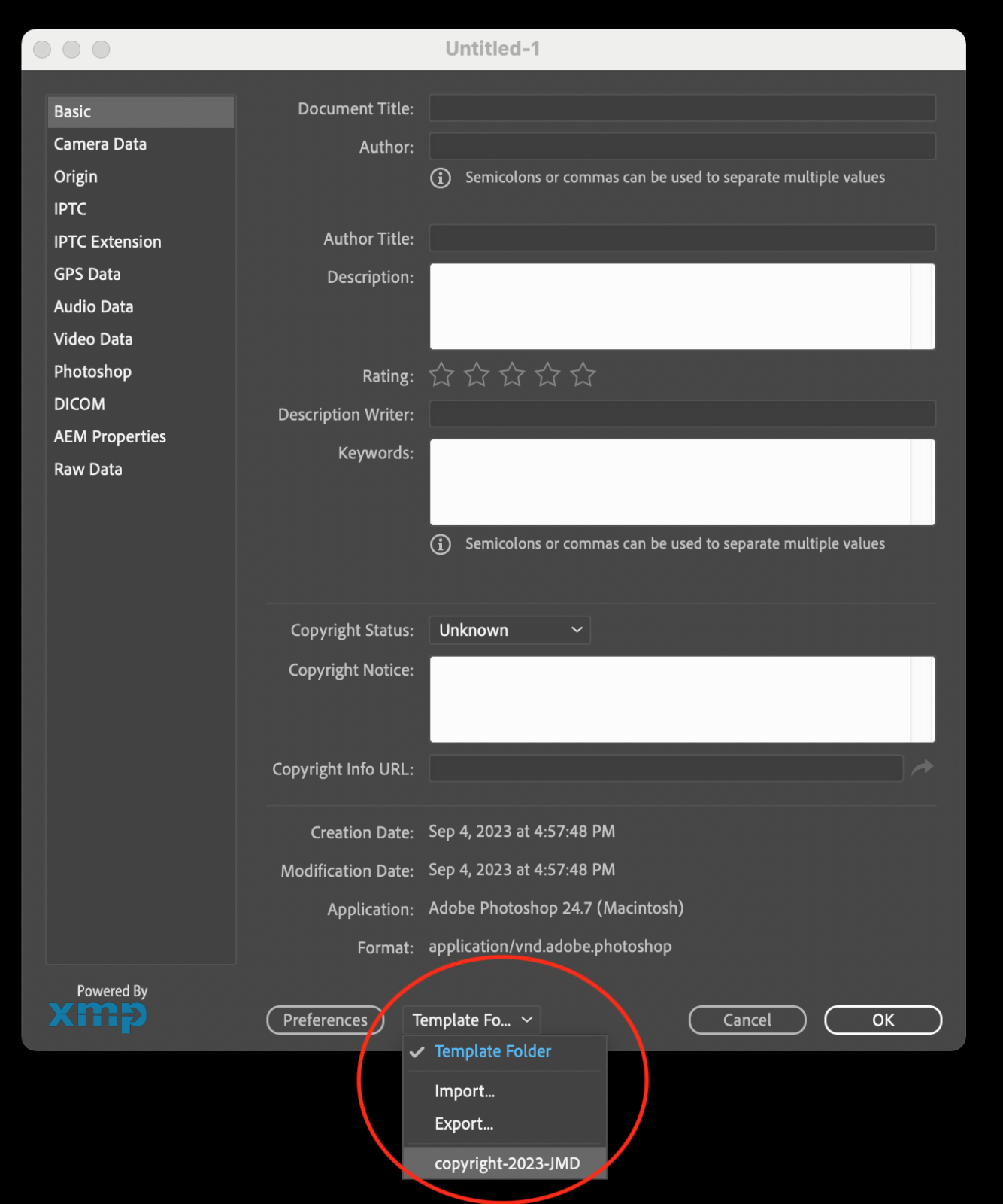 How to Add Copyright Data to Your Photoshop Files | julietmeeks.com